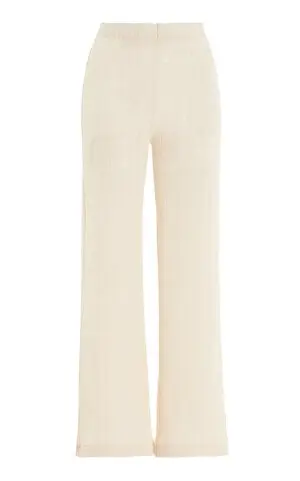 Bite Studios Whisper Organic Cotton Lace Cropped Pants
