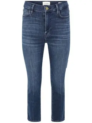 FRAME Le High Straight-leg Jeans - Blue