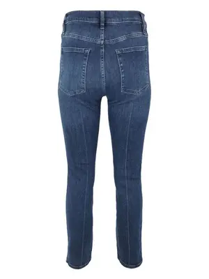 FRAME Le High Straight-leg Jeans - Blue