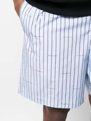 Givenchy Striped Logo Shorts