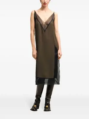 Ami Thin Strap Midi-dress
