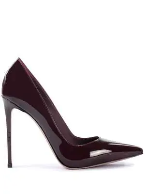 LE SILLA 120mm Eva Patent Leather Pumps - Red