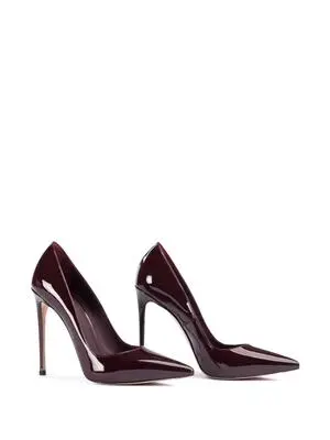 LE SILLA 120mm Eva Patent Leather Pumps - Red
