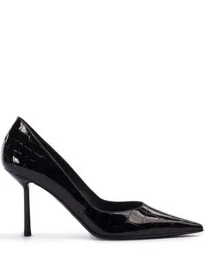 LE SILLA Bella 120mm Leather Pumps - Black