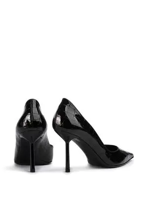 LE SILLA Bella 120mm Leather Pumps - Black
