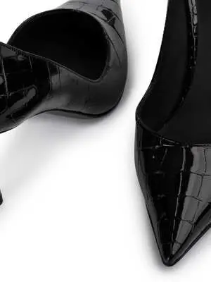 LE SILLA Bella 120mm Leather Pumps - Black