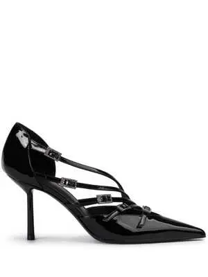 LE SILLA Scarlet 100mm Leather Pumps