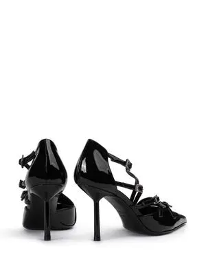 LE SILLA Scarlet 100mm Leather Pumps