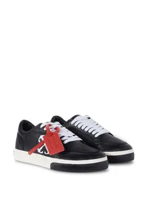 Off-White Low Vulcanized Leather Sneakers