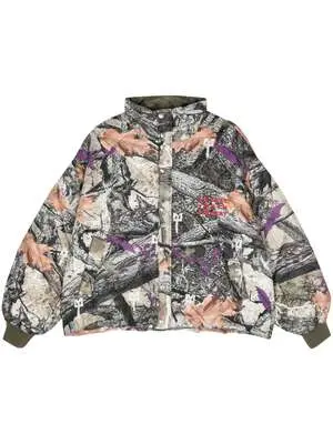 LIBERAL YOUTH MINISTRY Abstract-print Padded Jacket