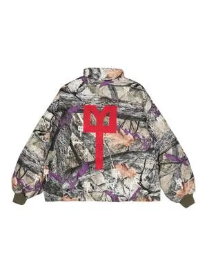 LIBERAL YOUTH MINISTRY Abstract-print Padded Jacket