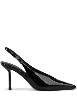 LE SILLA Clivage Leather Pumps
