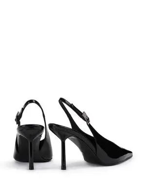 LE SILLA Clivage Leather Pumps