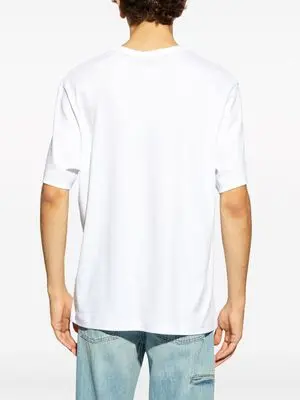 Helmut Lang Logo-embroidered Cotton T-shirt