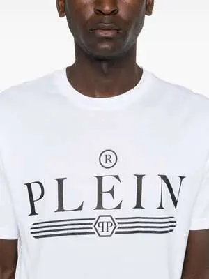 Philipp Plein Logo-print Cotton T-shirt - White