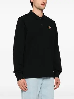 Bally Logo-embroidered Organic Cotton Polo Shirt