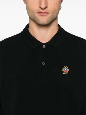 Bally Logo-embroidered Organic Cotton Polo Shirt