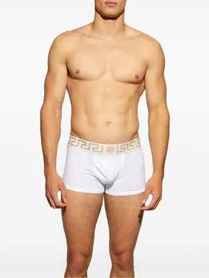 Versace Greca Stretch-cotton Boxers