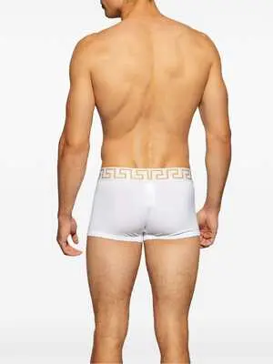 Versace Greca Stretch-cotton Boxers
