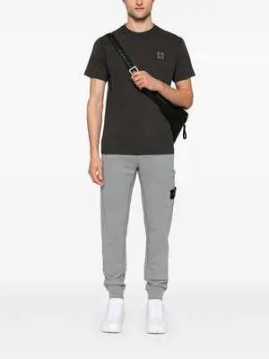 Stone Island Compass-patch Cotton T-shirt