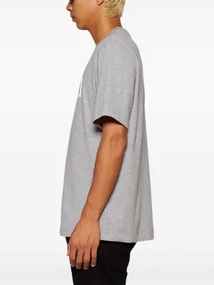 Amiri Core Logo-print Cotton T-shirt - Grey