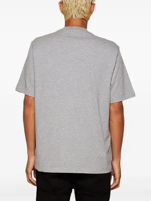 Amiri Core Logo-print Cotton T-shirt - Grey