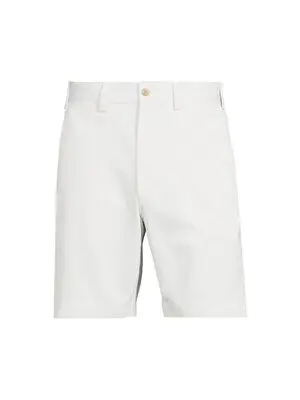 Ralph Lauren Cotton Flat-front Shorts - Deckwash White