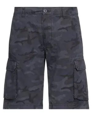 LIU •JO MAN LIU •JO MAN Cargo Shorts Navy Blue