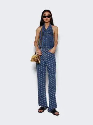 Alexander Wang Ez Logo Jeans