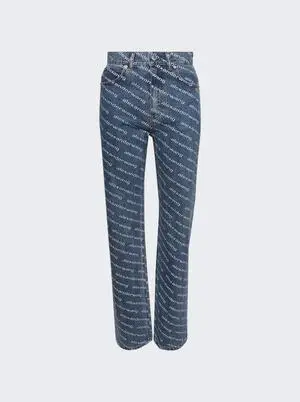 Women's Button Detail Jeans