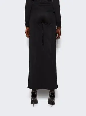 COURRÃ¨GES Interlock Tracksuit Baggy Pants - Black