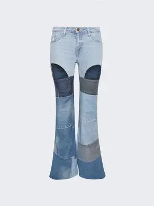 MOMMA'S BLUES Chacha Chaps Denim Jeans - Blue