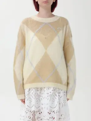 GANNI Argyle Knit Sweater - Multicolor