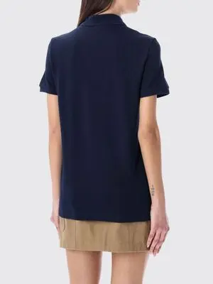 Lacoste Cotton Polo Shirt With Logo - Blue