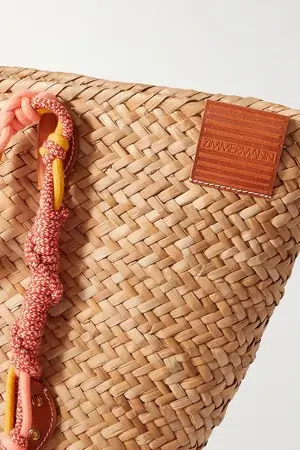 Zimmermann Straw Tote