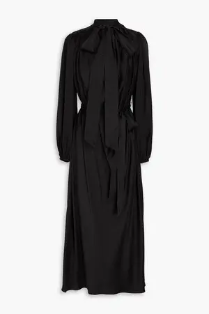 Zimmermann Silk-satin Midi Dress