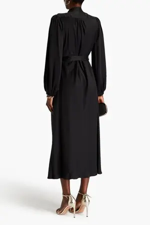 Zimmermann Silk-satin Midi Dress