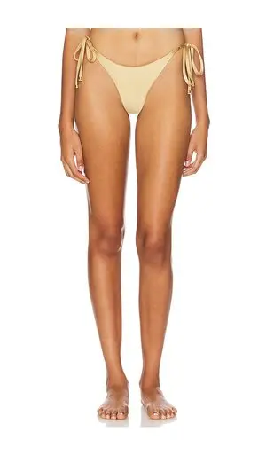 BOAMAR BOAMAR Naos Bottom In Metallic Gold.  Gold Shine