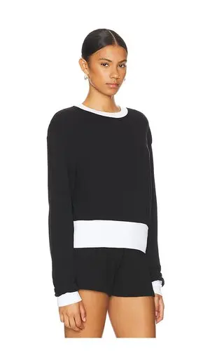 Michael Lauren Trayvon Crop Pullover