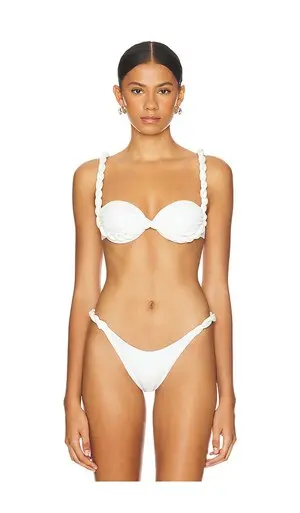 BAHIA MARIA Olivia Top - Tornasol White