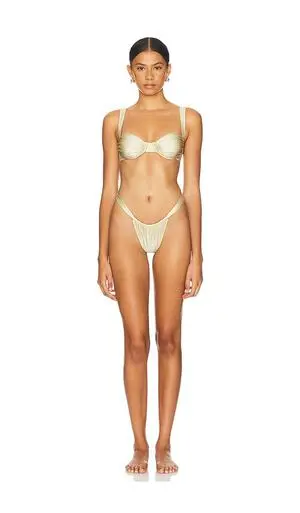 BELLE ANNA Bare Bottoms In Metallic