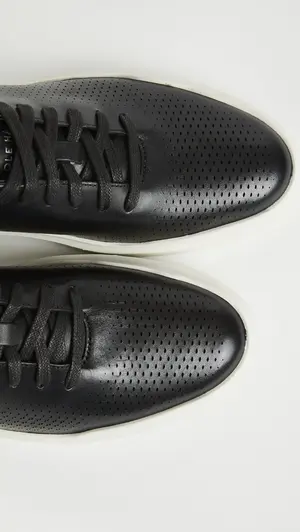 Cole Haan Grandpro Rally Laser Cut Sneakers - Black
