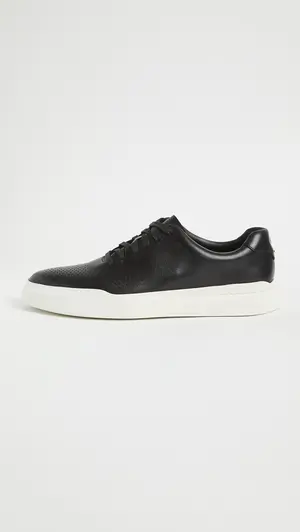 Cole Haan Grandpro Rally Laser Cut Sneakers - Black