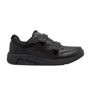 NEW BALANCE 928v3 4e Wide Hook And Loop Sneakers - Black