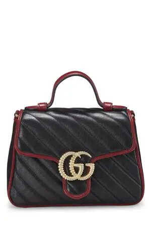 Gucci Gg Marmont Top Handle Bag