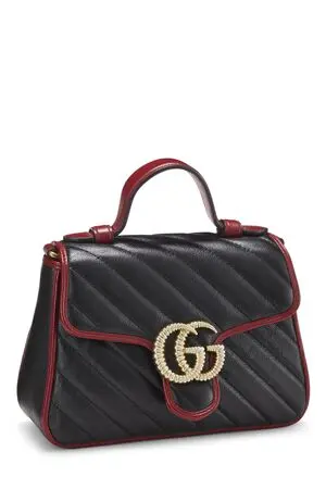 Gucci Gg Marmont Top Handle Bag