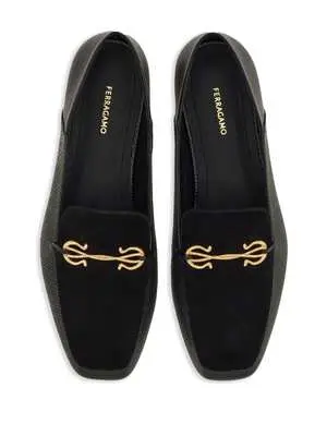 FERRAGAMO Gancini-embellished Loafers