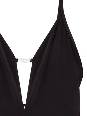 DIESEL® Oval D-plaque Jersey Bodysuit