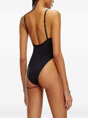 DIESEL® Oval D-plaque Jersey Bodysuit