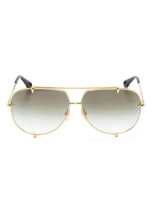 Dita Talon Pilot Sunglasses - Gold